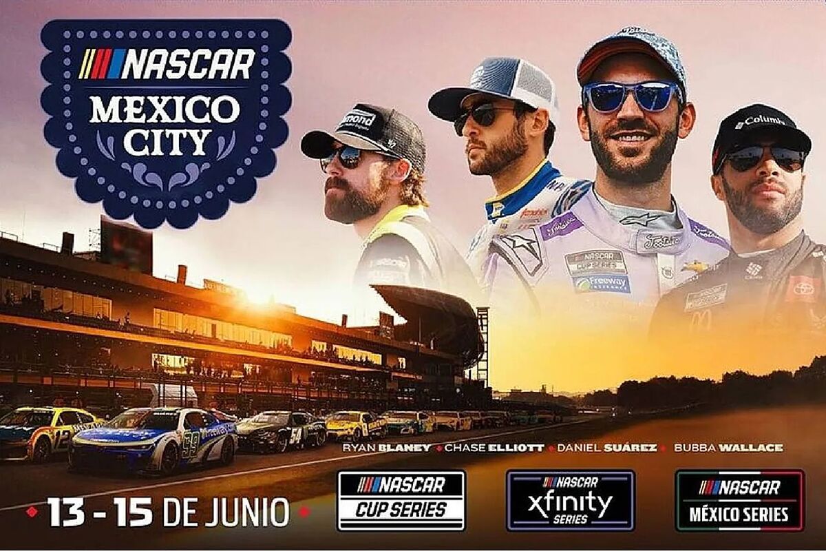 ¿Dónde ver la Clasificación la NASCAR Cup Series México 2025? Horario y ...