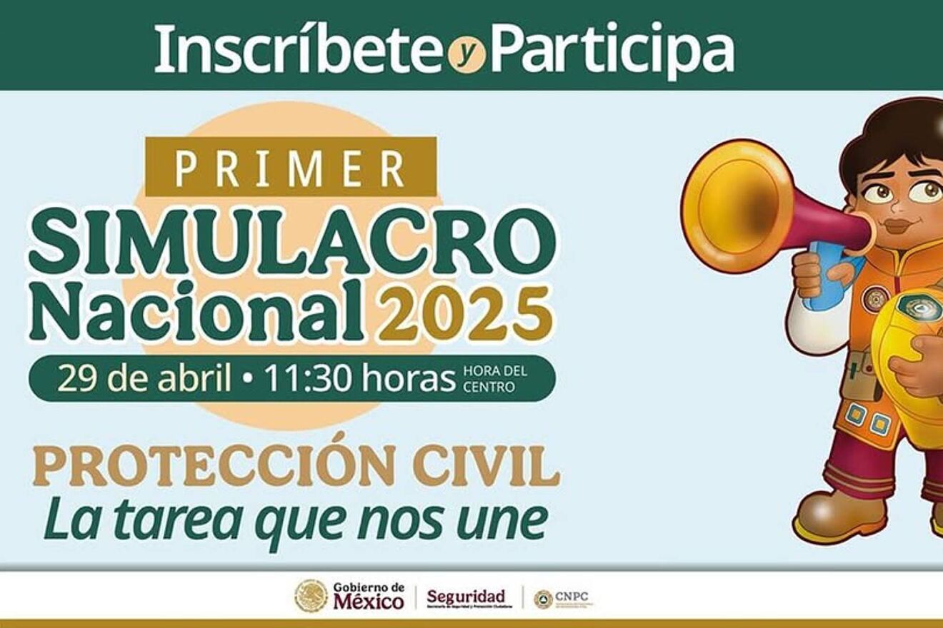 Simulacro Nacional 2025: Qué día será y a qué hora se llevará acabo | MARCA México