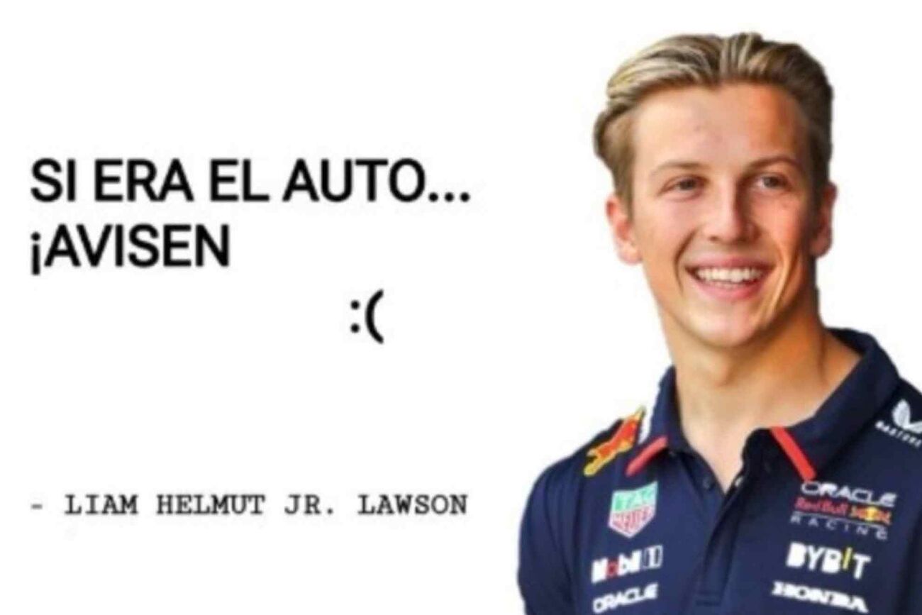 Los memes del despedido de liam lawson en red bull | MARCA.com