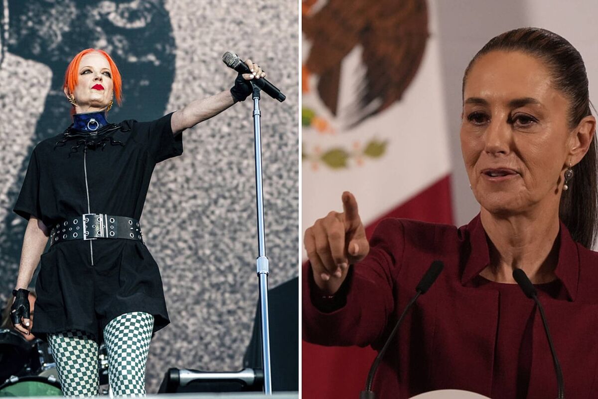 Shirley Manson, vocalista de Garbage, manifiesta su apoyo a Claudia ...