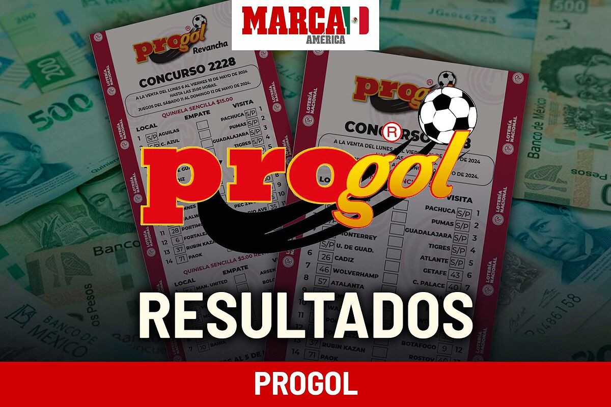 Resultados Progol 2292: premios y quiniela ganadora del fin de semana ...