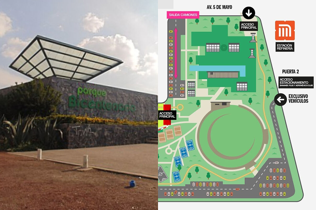 ¿Cómo llegar al Parque Bicentenario de la Ciudad de México? Transporte ...
