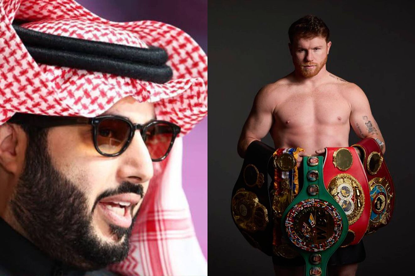 La peleas de Canelo Álvarez serán gratis gracias a Turki Al-Sheikh ...