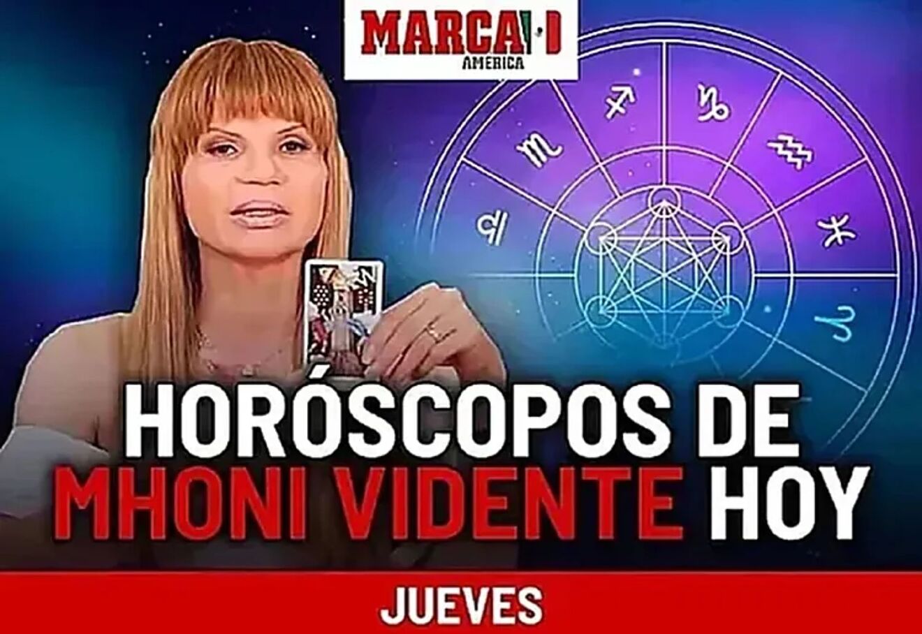 Horóscopos de Mhoni Vidente del jueves 7 de agosto 2025: predicciones ...