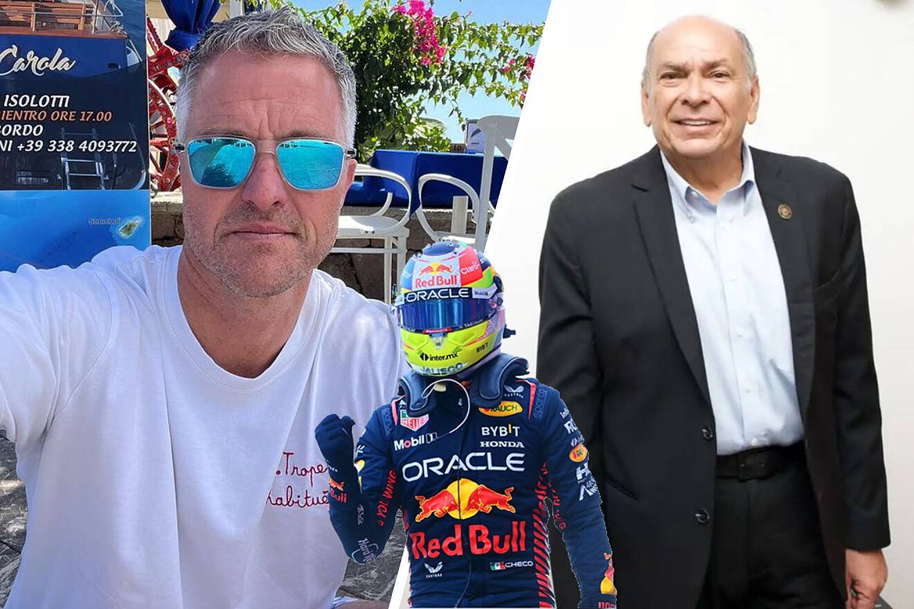 Ralf Schumacher da cachetada con guante blanco a papá de Checo Pérez | MARCA México