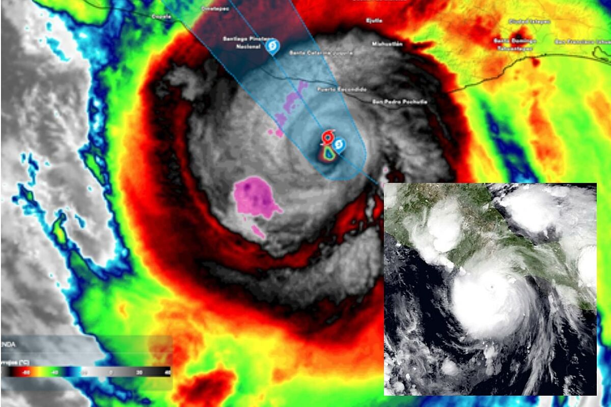 Huracán Erick en vivo: trayectoria en tiempo real, qué categoría es y últimas noticias hoy 19 de ...